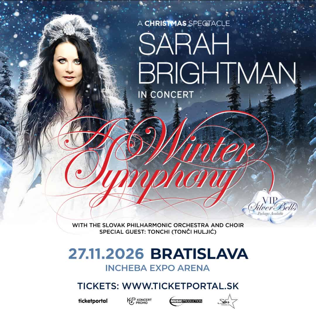 Sarah Brightman otvorí zimnú hudobnú symfóniu v Bratislave | Rádio VIVA